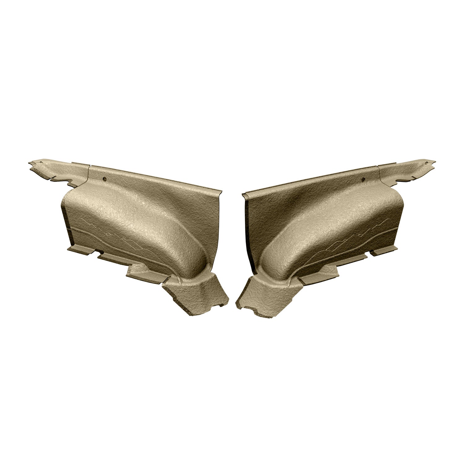 Cargo Wheelhouse Covers (L/R) - 11-18 Wrangler JK (2Dr) – Armorlite